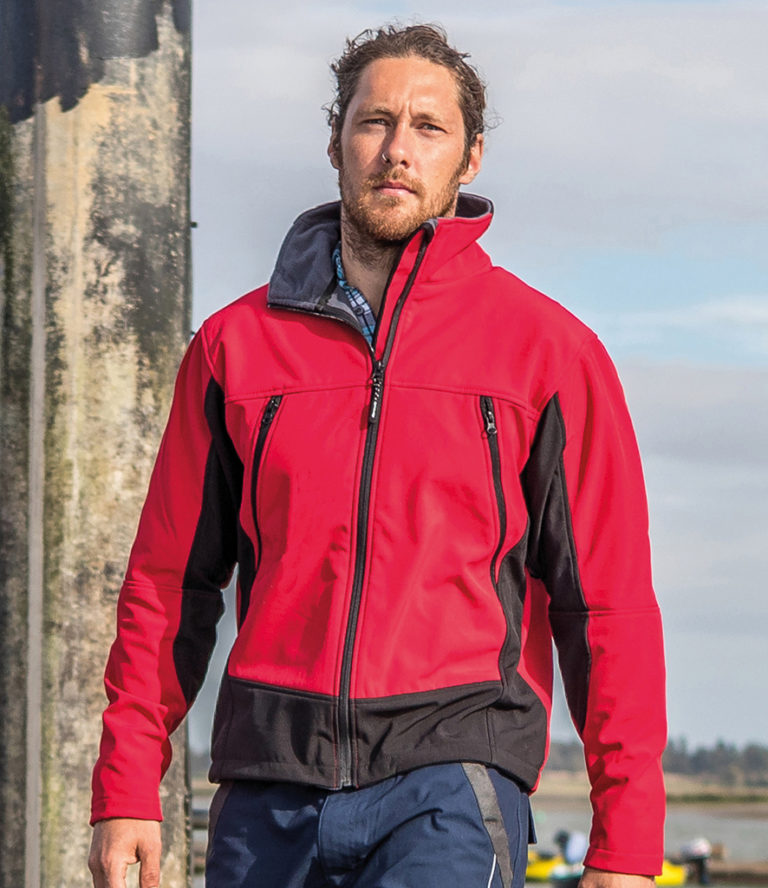Result Soft Shell Activity Jacket - Redrok